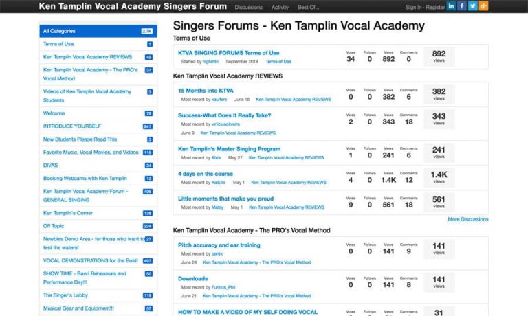 Ken Tamplin Vocal Academy - Learn How To Sing Better Online