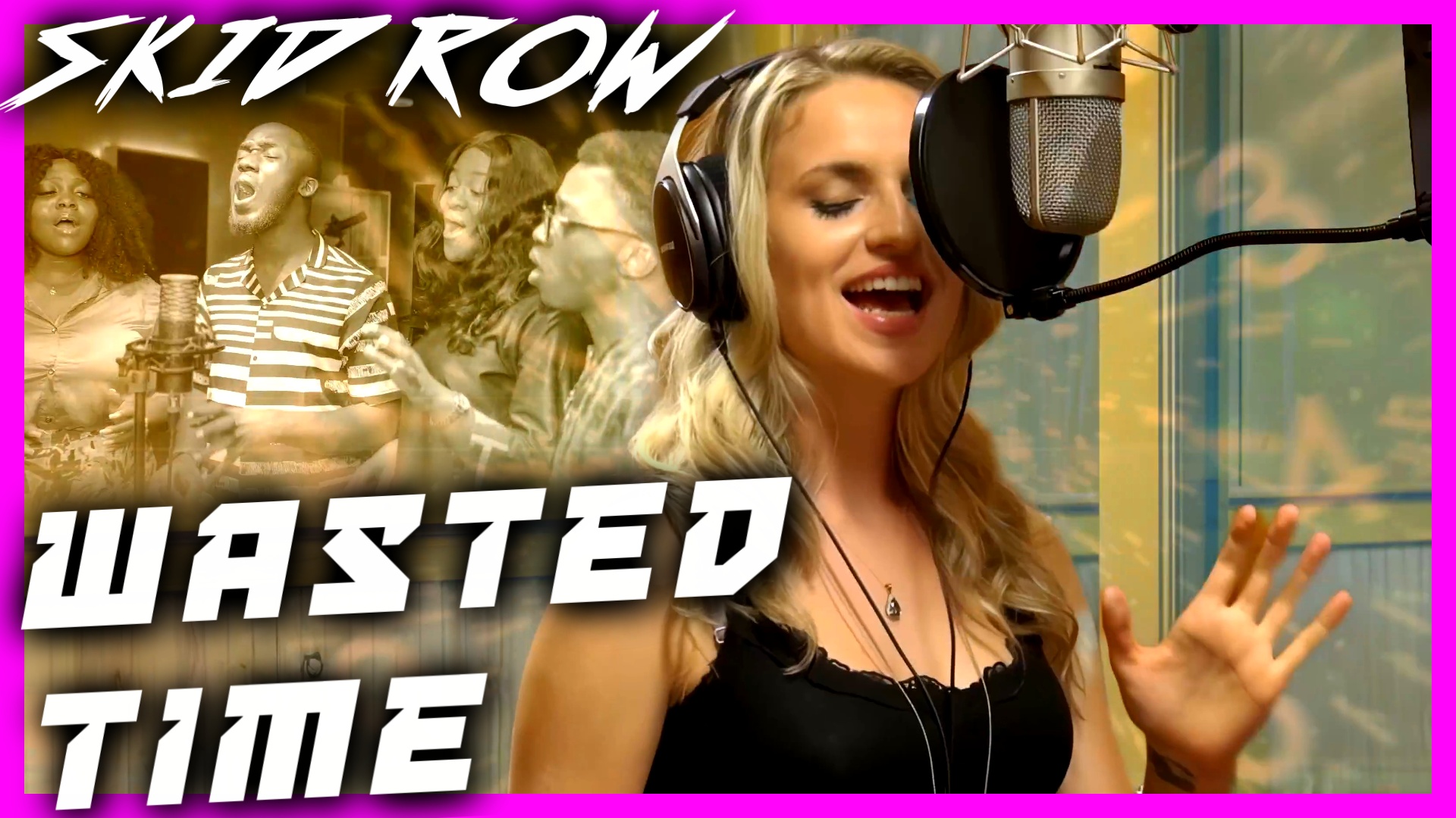 SKID ROW - WASTED TIME - Cover - Gabriela Guncikova ...